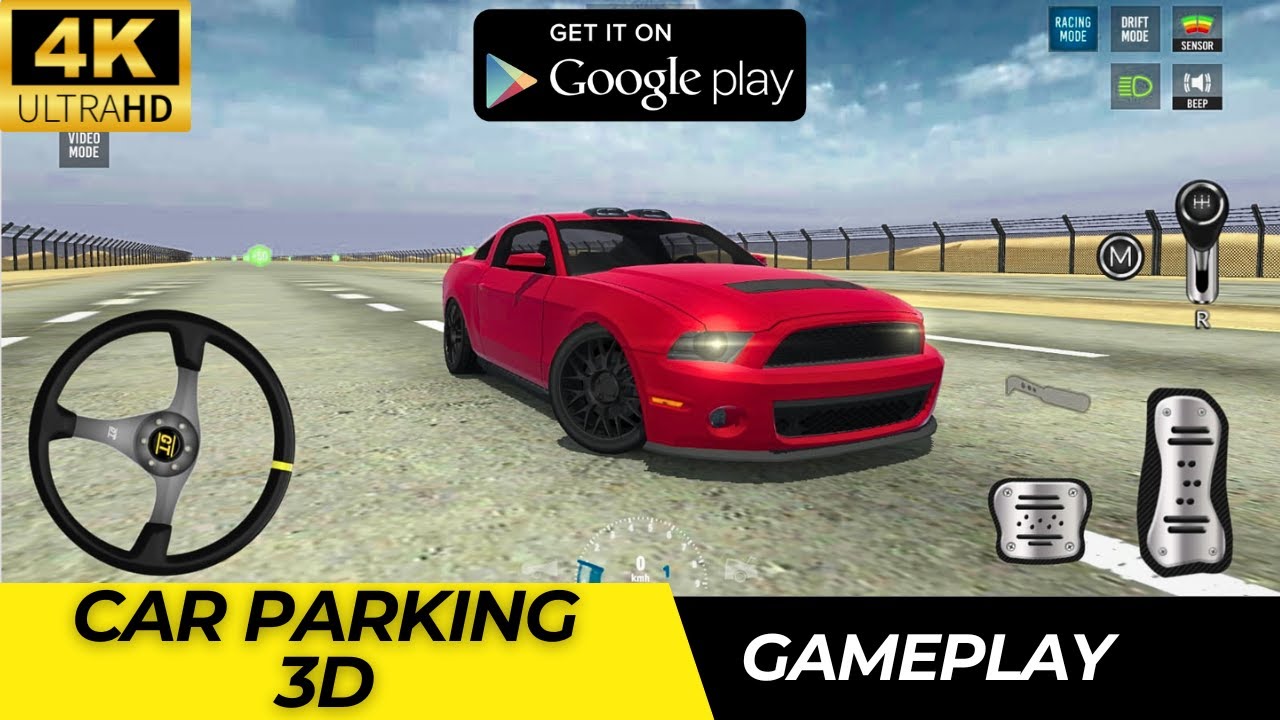 Ford Mustang is Hard to Drift !! | Car Parking 3D Android Gameplay 2023 ...