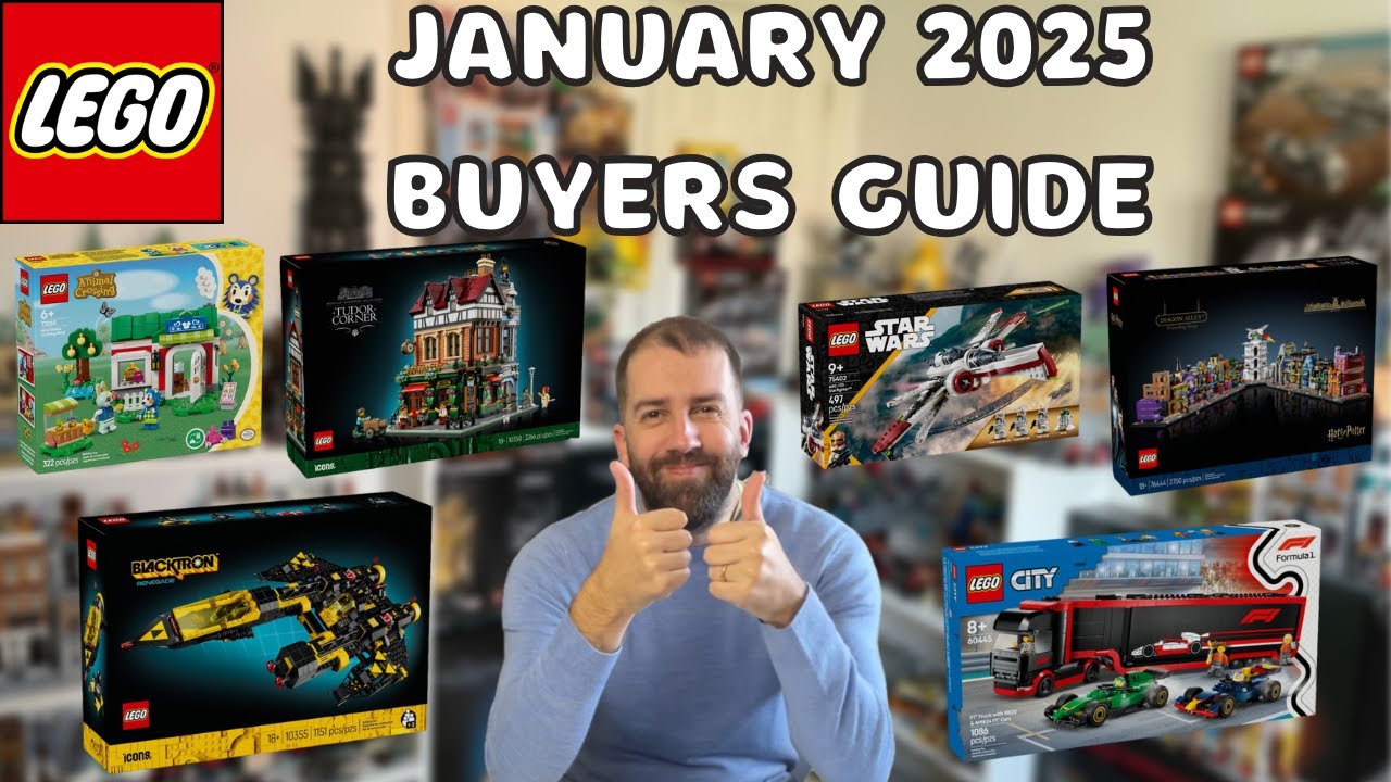 Every New LEGO Set Releasing January 2025 - YouTube