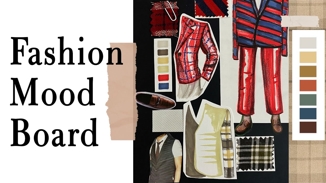 Fashion Mood Board | Design Process | Easy Approach | Art Studio by ...