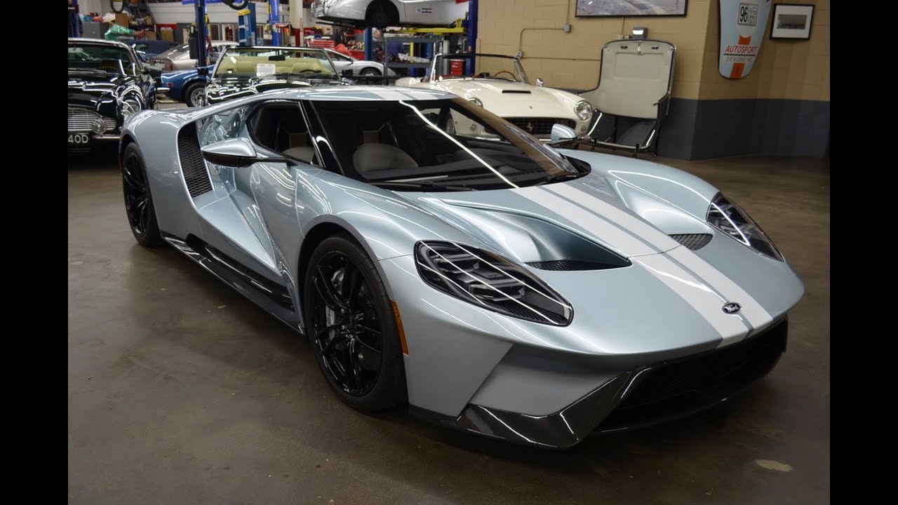2017 Ford GT 1 of 1 in Liquid Ice Blue - Autosport Designs - YouTube