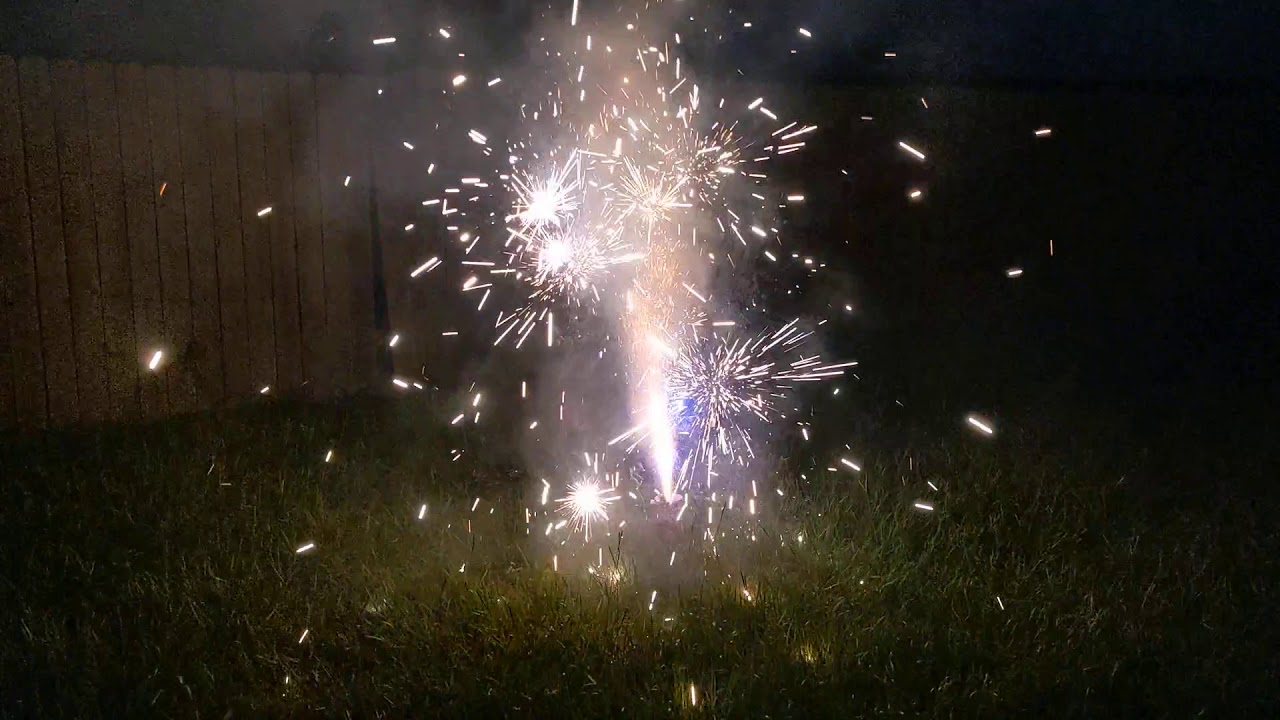 Unicorn Toot firework fountain - YouTube