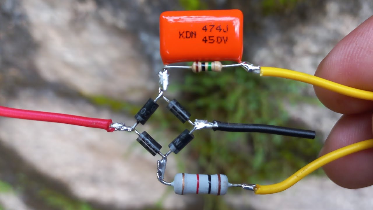 LED Serial Lights Power Supply / Driver Circuit /Series Lights - YouTube