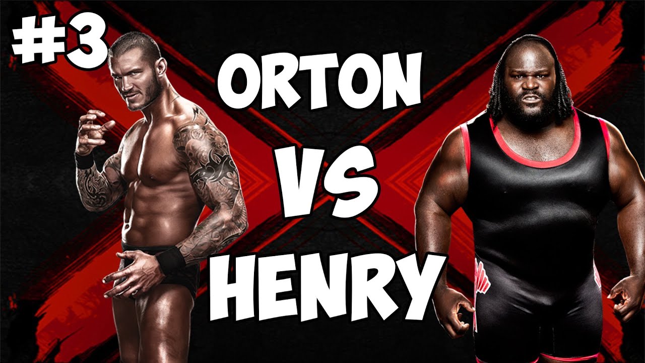 WWE '13 Online Matches #3 Randy Orton Vs Mark Henry - YouTube