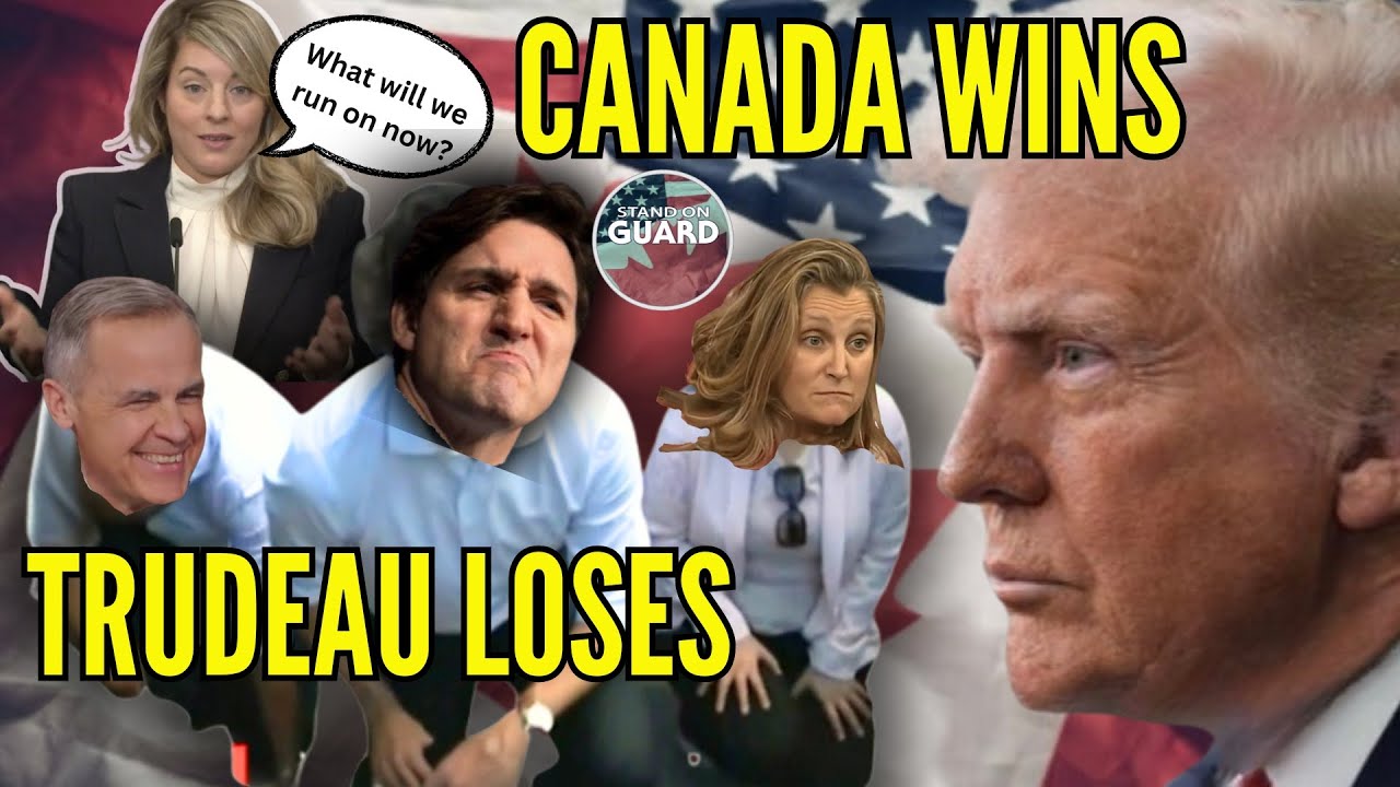 Trudeau Takes a Knee to Trump | Stand on Guard - YouTube
