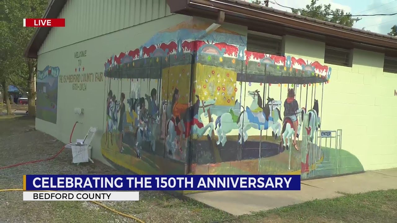 Bedford County Fair, Mural - YouTube
