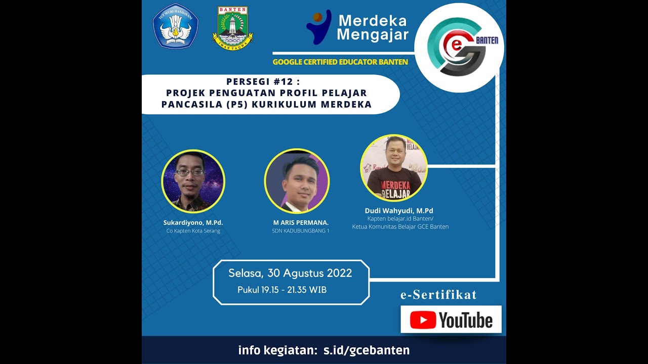 PERSEGI 12 : Proyek Penguatan Profil Pelajar Pancasila (P5) Kurikulum ...