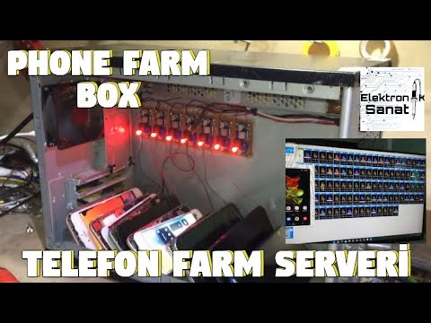 Phone Farm Box Yapıyoruz - Telefon Farm Serveri (Tam Hali ,Tüm Aşamalar)