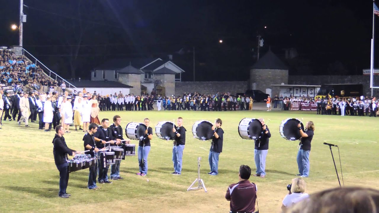 ETSU Drumline at 2013 Stone Castle Band Competition - YouTube