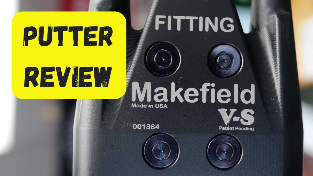 Makefield putter Review 2022 - YouTube