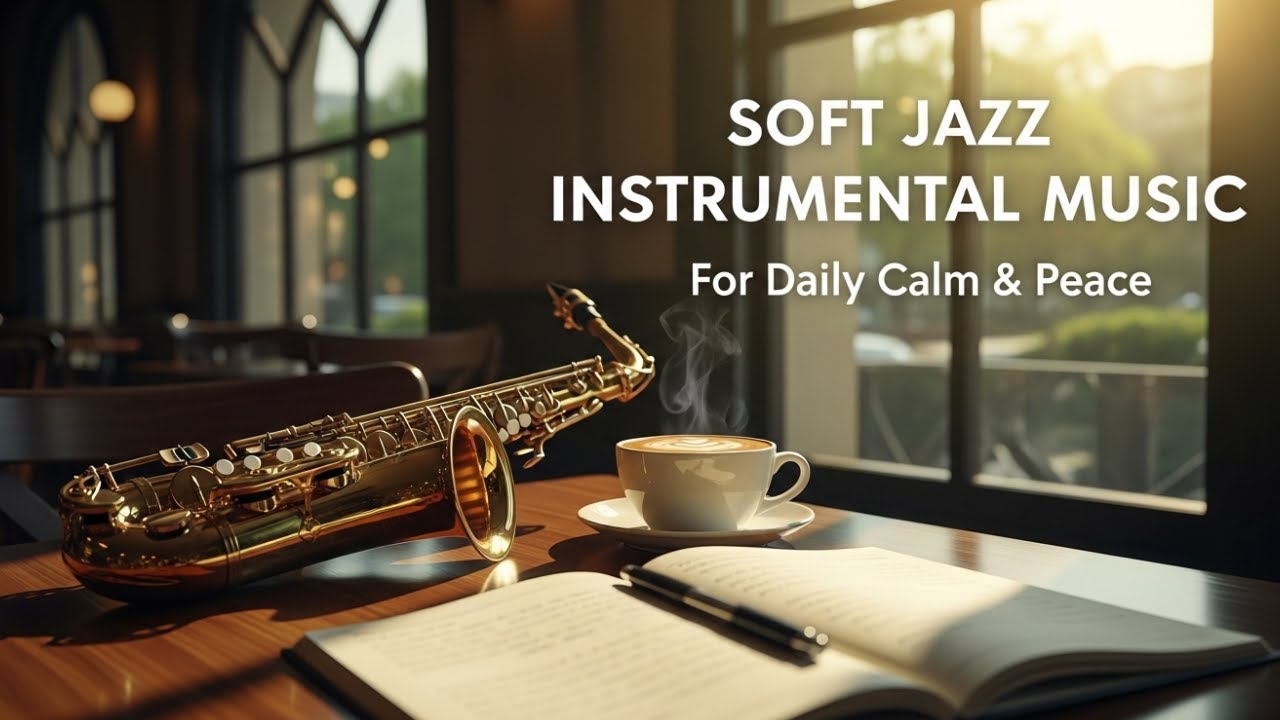 Soft Jazz Instrumental Music for Daily Calm & Peace 🎷☕🌅 - YouTube
