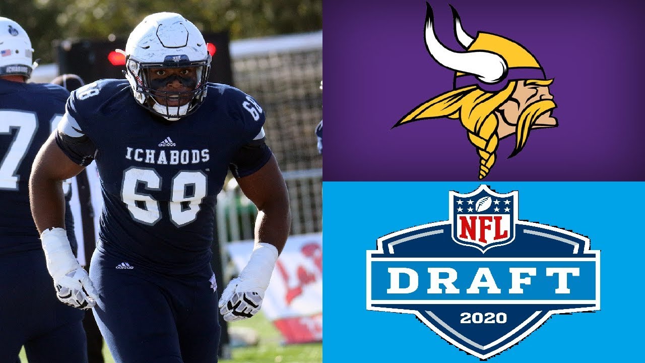 Minnesota Vikings Select Kyle Hinton, OG (Washburn) - YouTube