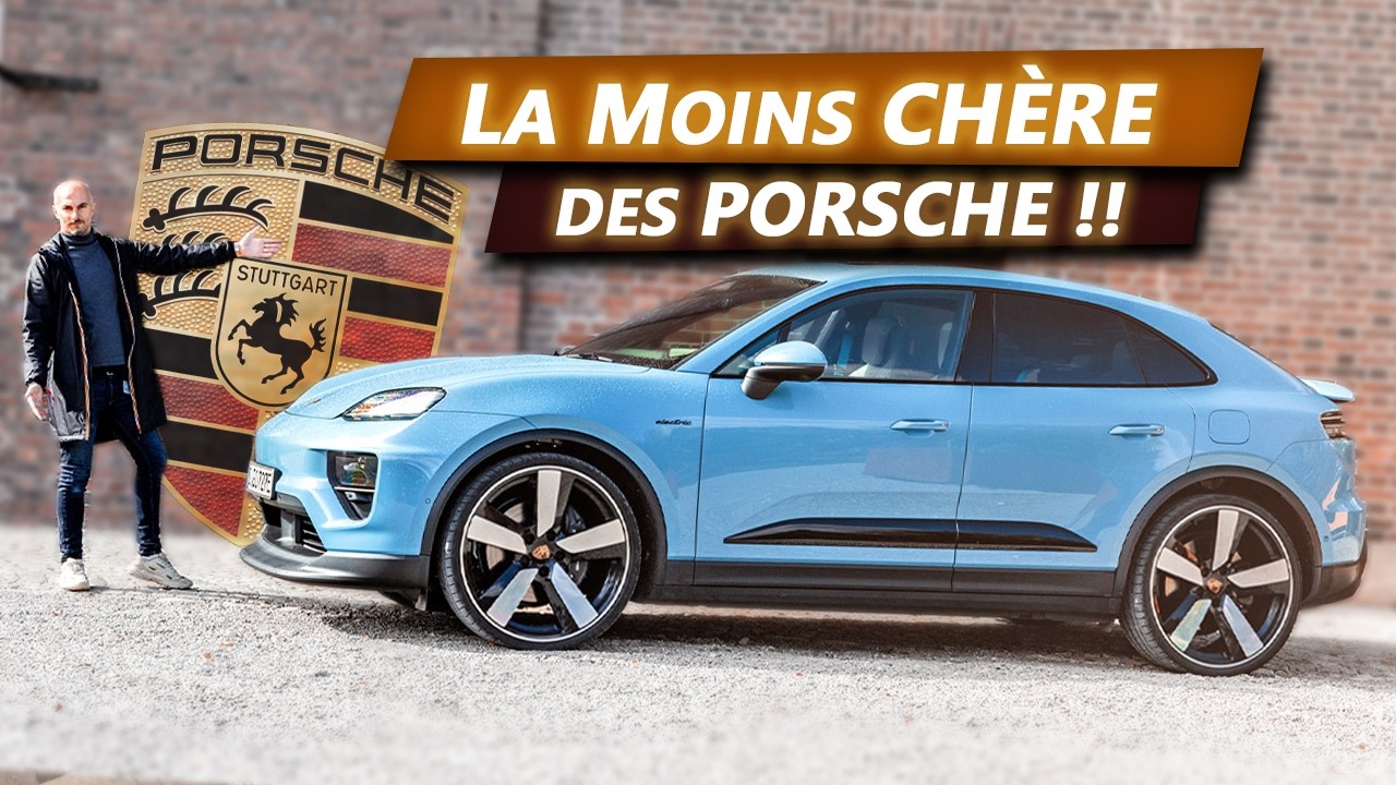 La Porsche la moins chère du catalogue ! (c'est une VE 😭) - YouTube