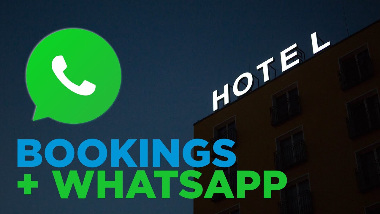 Bookings with WhatsApp - YouTube