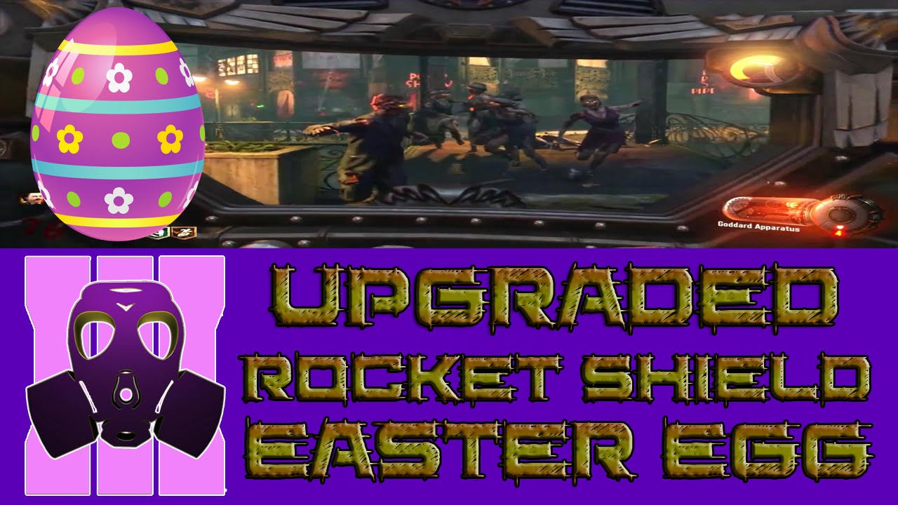 BO3 - NEW Upgraded Rocket Shield Easter Egg - Goddard Apparatus - SoE ...