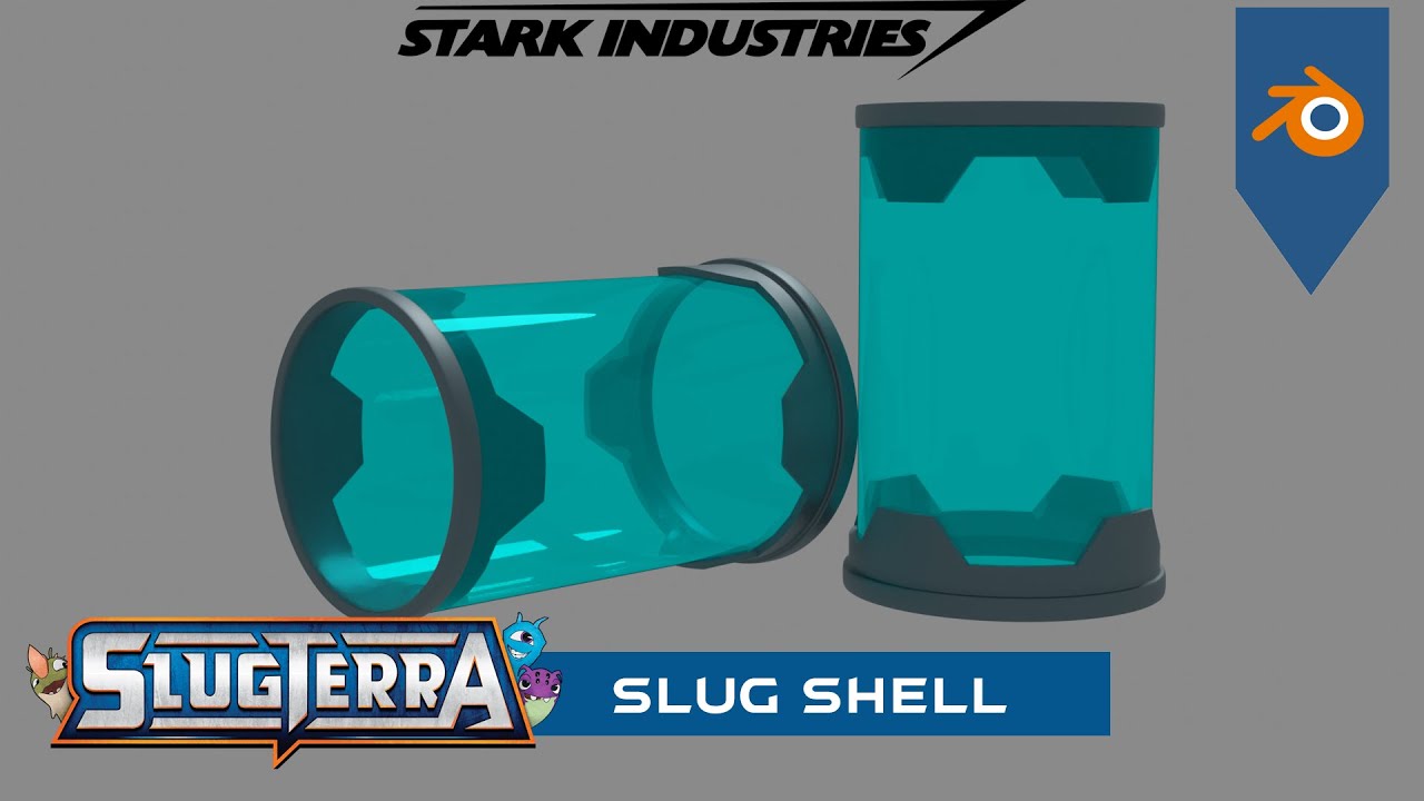 Slug Shells | Slugterra | 3D Modelling Blender - YouTube