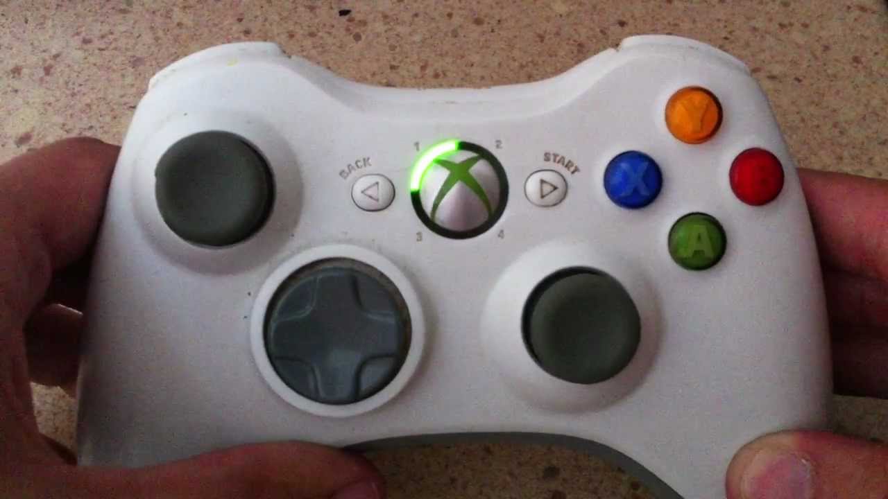 Funcionamiento Mando Turbo XBOX 360 - YouTube