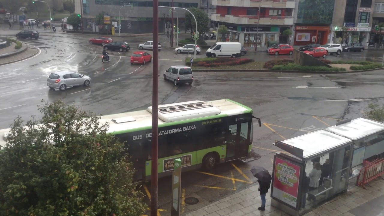 that is the 5B bus in Vigo - YouTube