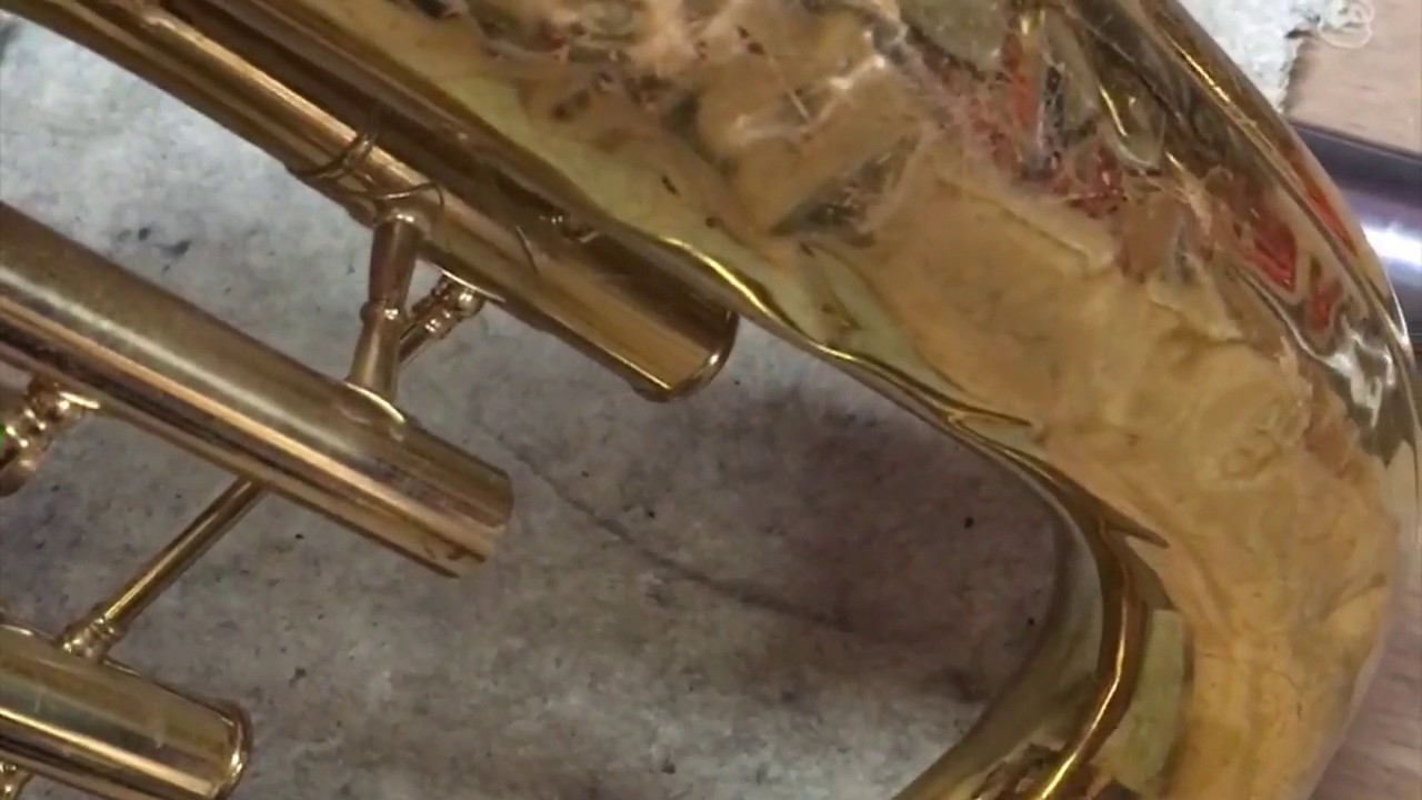 PLEH DOKTOR - BARITONE KING 2266 CLEAN & DENT REPAIR - YouTube