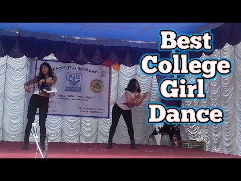 2017 best college girls dance performance, College student dance // Hot song //