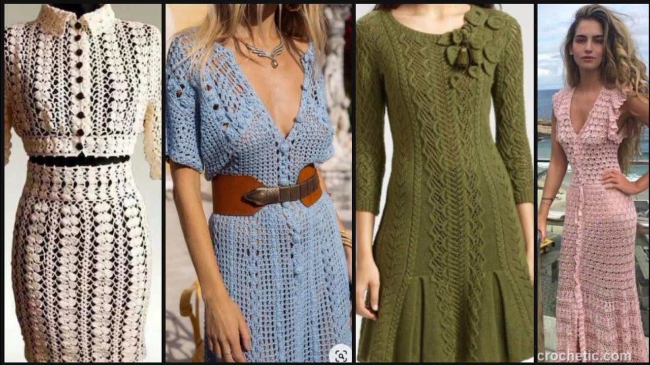 Super stylish crochet handmade shirts for ladies/crochet shirts & tunic ...