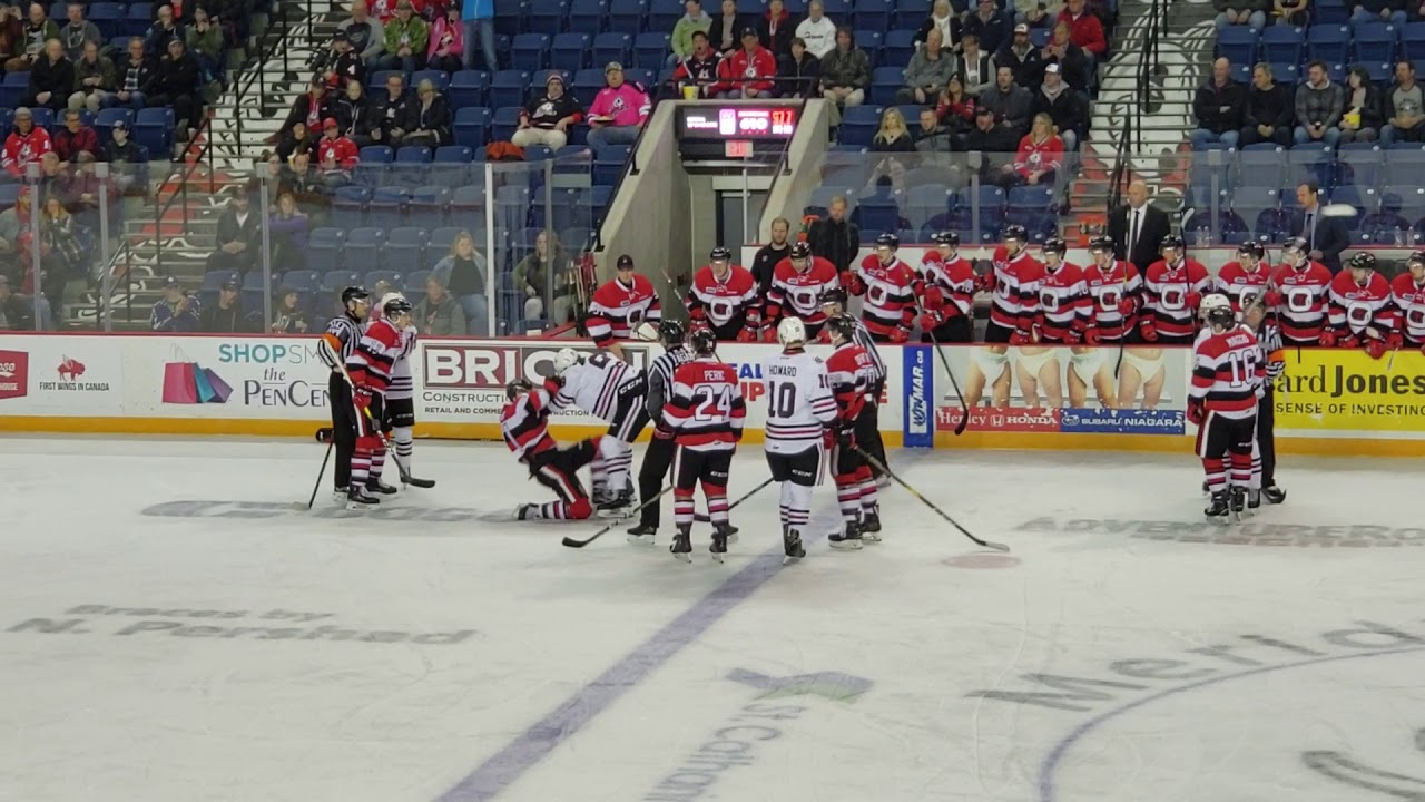 Andrew Bruder versus Kody Clark (OHL fight) - YouTube