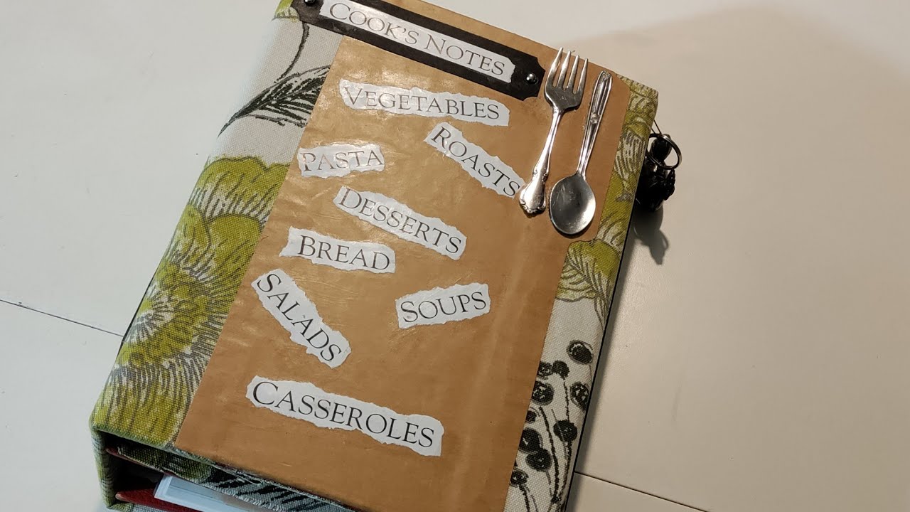 Recipe Lapbook Flip through... ENJOY! - YouTube