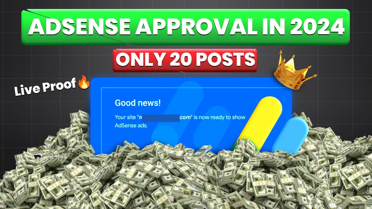 Live Proof 🔥 Google Adsense Approval 2024 | Google Adsense Approval ...