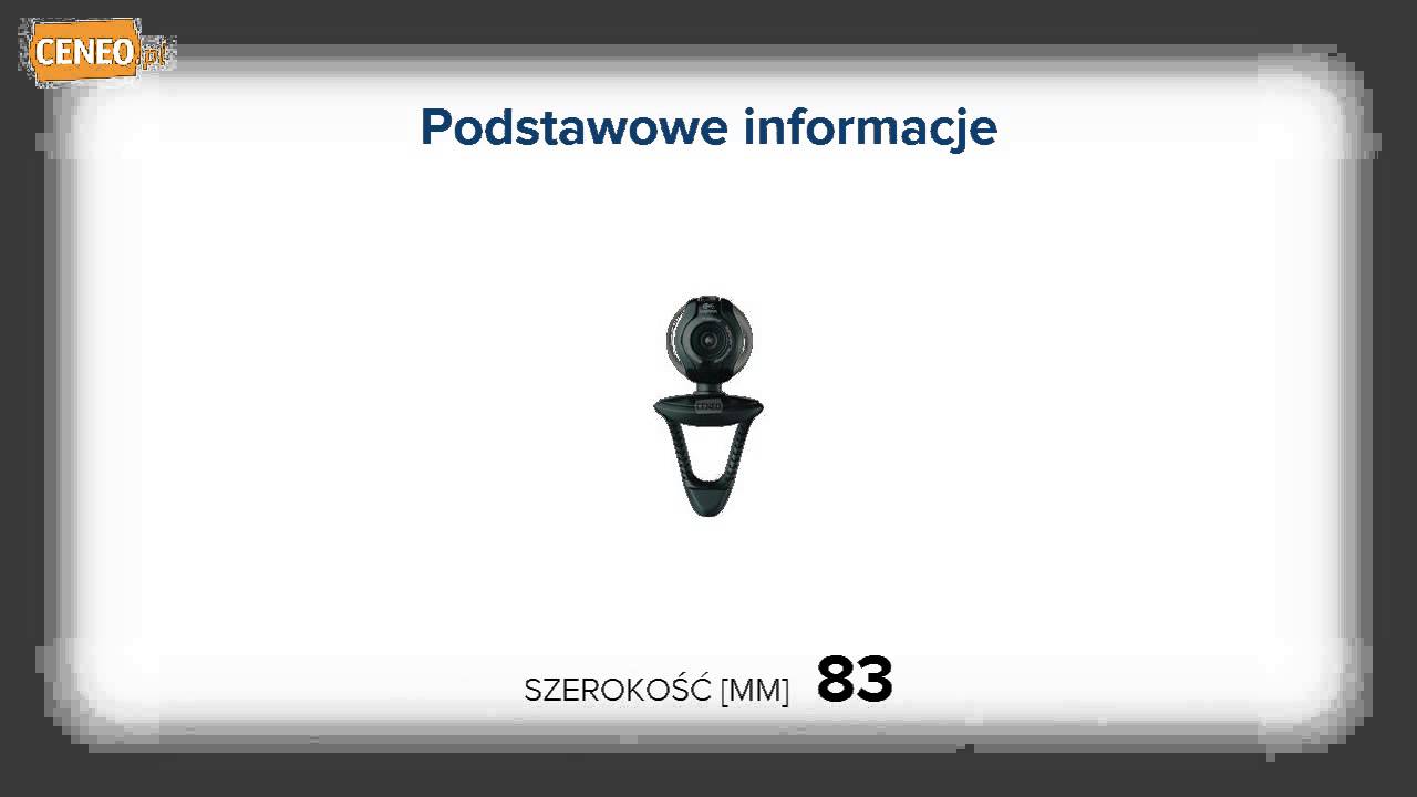 LOGITECH QUICKCAM S5500 kamera internetowa - Ceneo.pl - YouTube