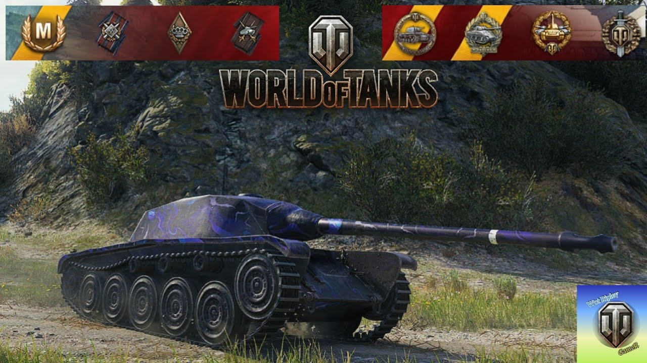 WOT Replay AMX Chasseur de chars CDC - 9 kills - 5,6K damage - YouTube