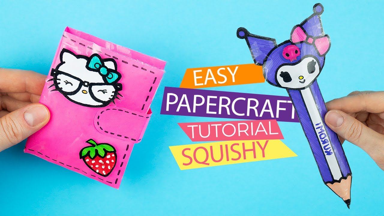 DIY Squishy Craft Ideas | How To Make Squishy With Paper | Back To ...