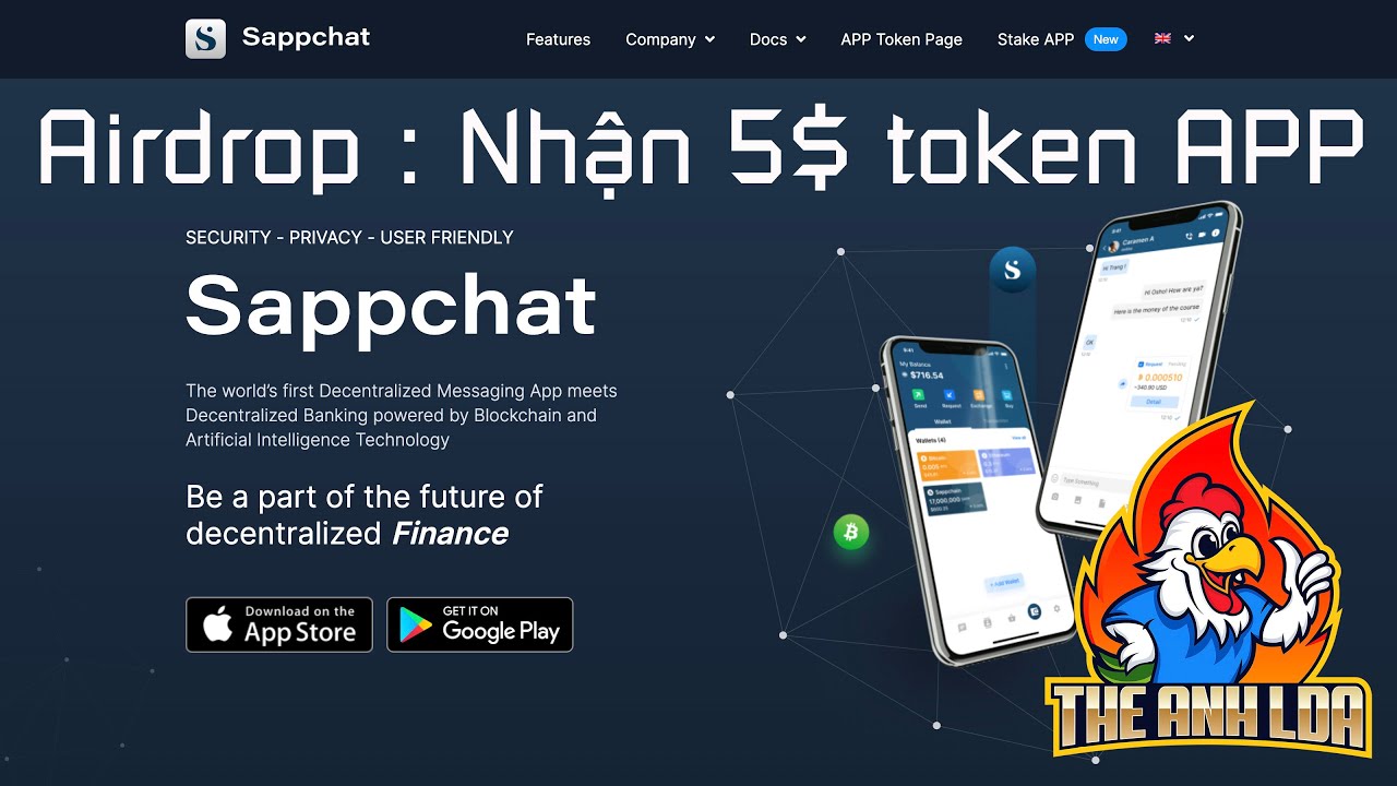 Hướng dẫn nhận 5$ token APP mạng BSC | The Anh LDA - YouTube