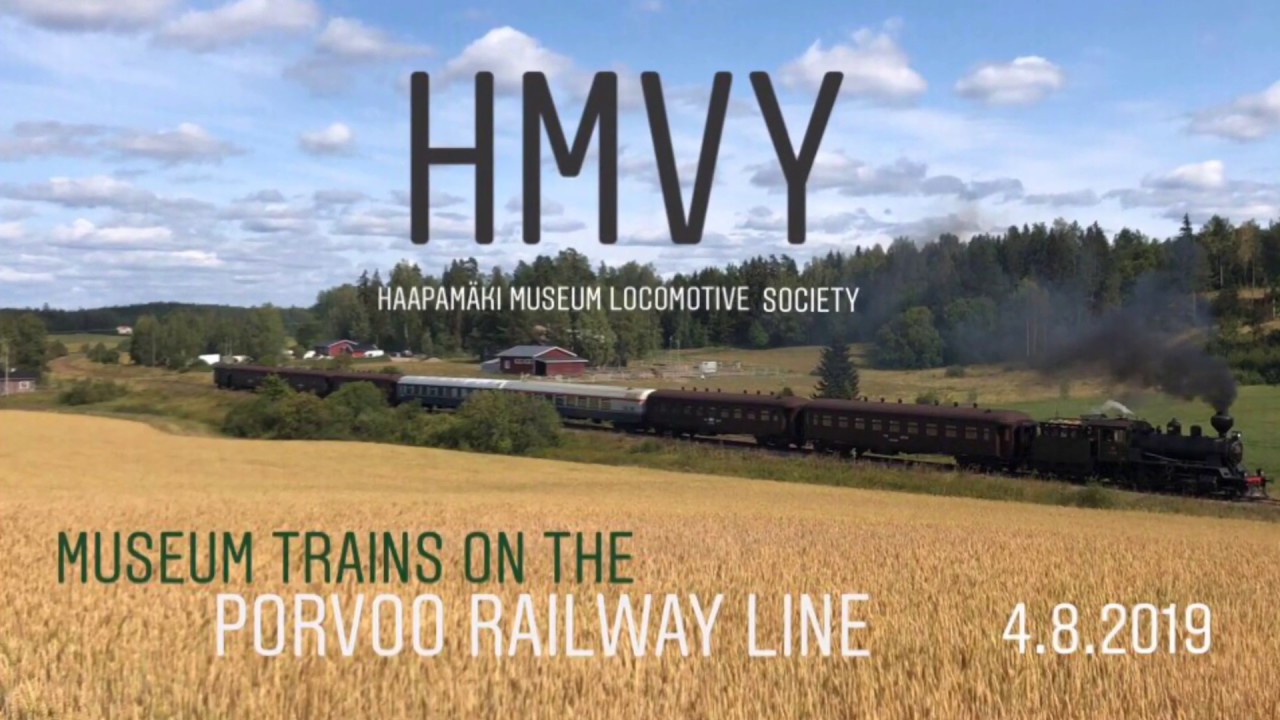 HMVY Museum Trains on the Porvoo railway line. - YouTube