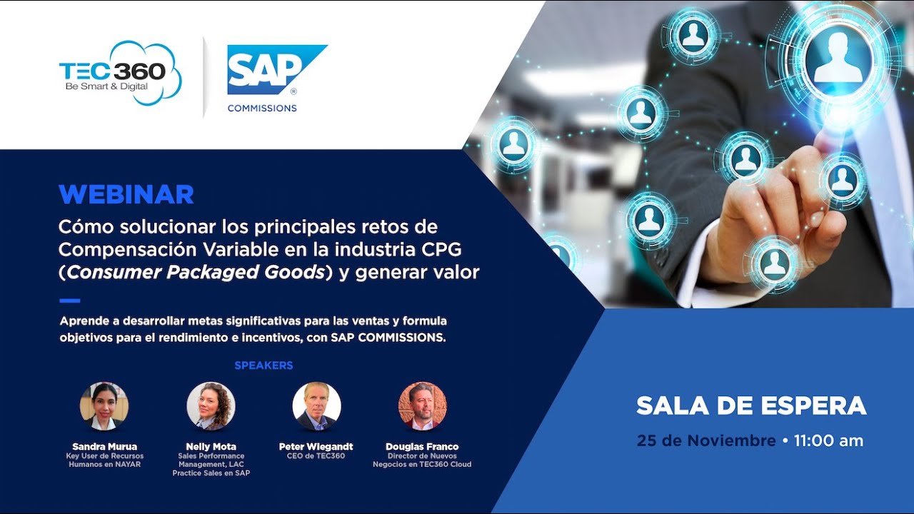 Webinar TEC360 & SAP Commissions - YouTube