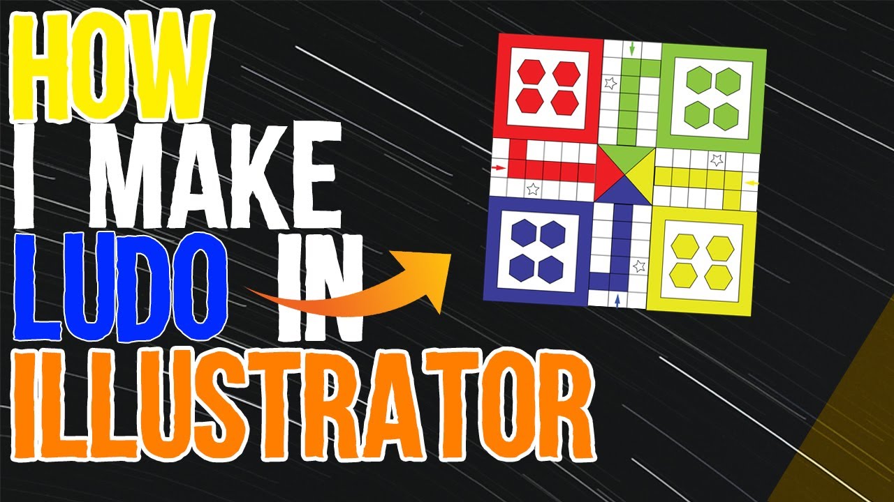 How To Design Print Ready Ludo in Adobe Illustrator - YouTube