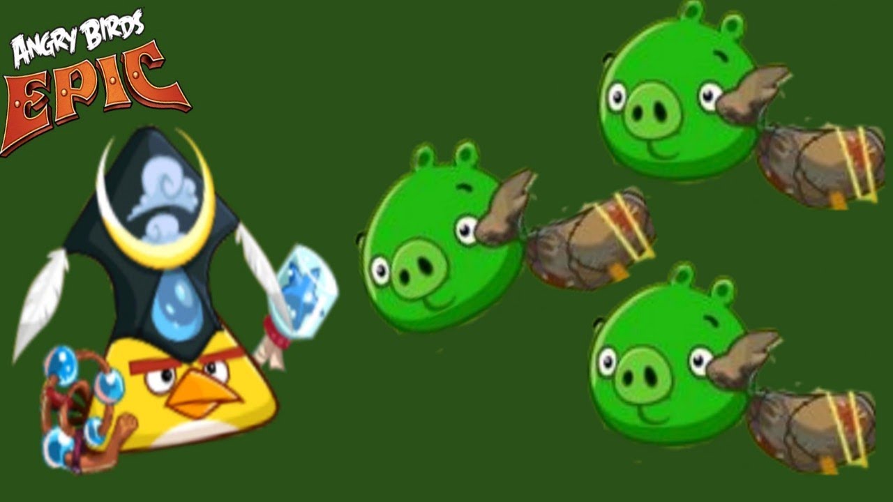 ANGRY BIRDS EPIC. MOD CAVE 28 BY @ItsmeKilligan. OUTLAW'S OUTPOST ...