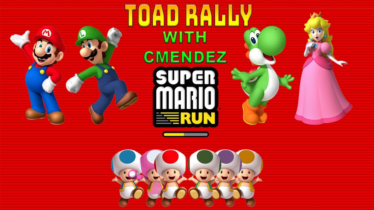 Super Mario Run: Toad Rally! Big Wins! - YouTube