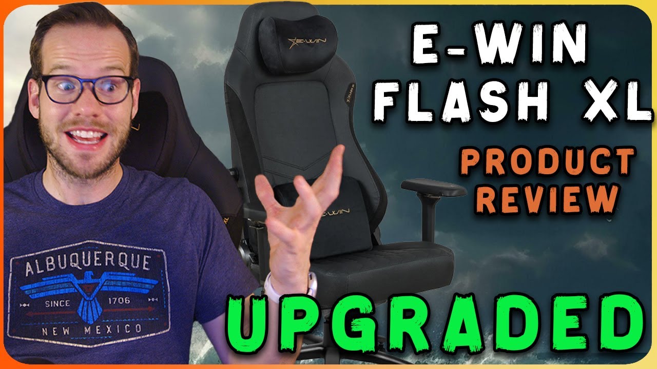 Ewin Racing Flash XL UPGRADED Series Gaming Chair Review - YouTube