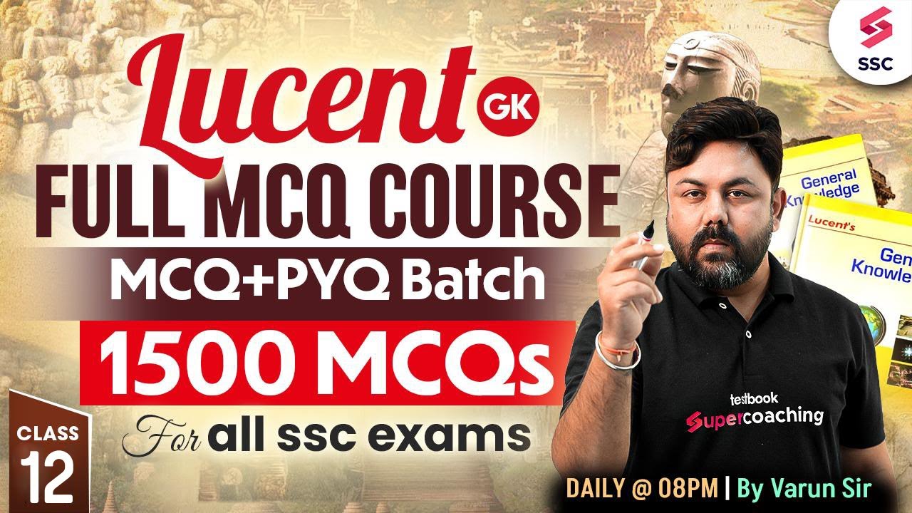 Lucent GK MCQ by Varun Awasthi | Lucent Book Full Complete Course | Lucent GK Book Class 12 ...