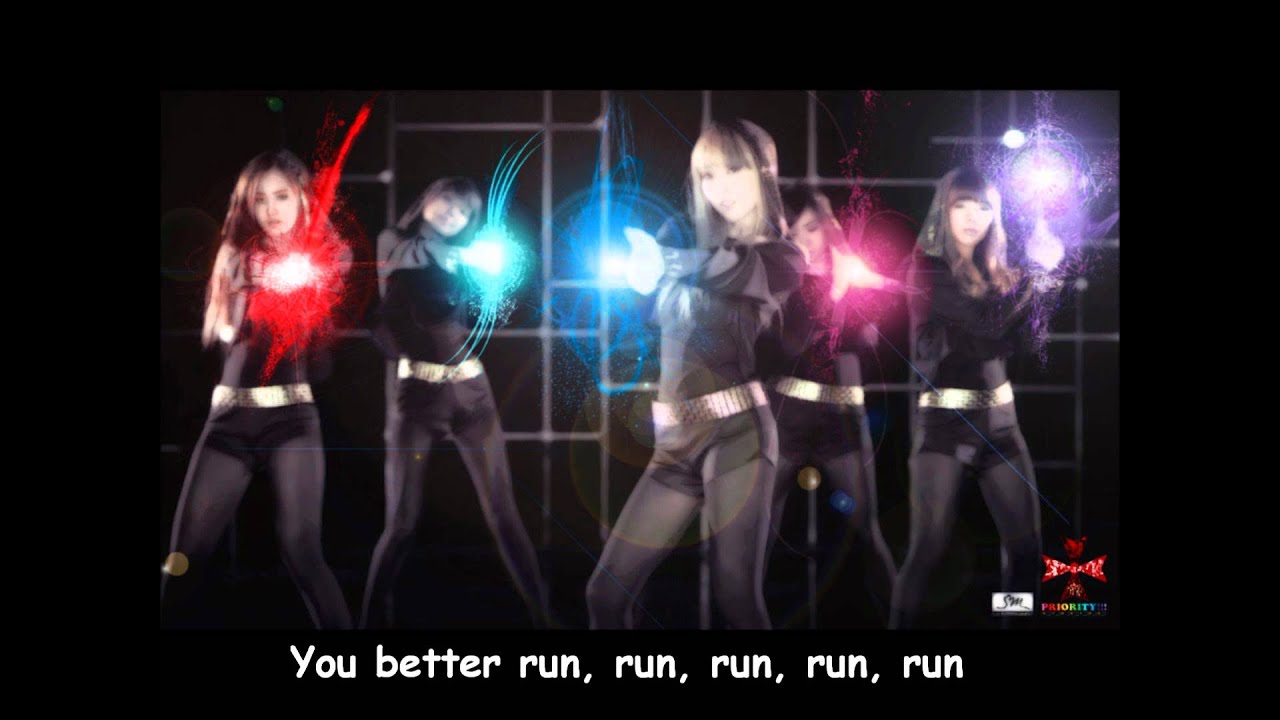 SNSD - Run Devil Run ~ Lyrics Korean - YouTube