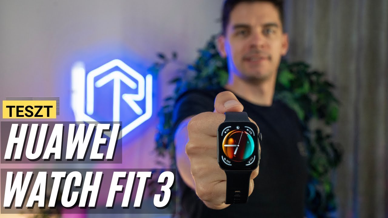 Huawei Watch Fit 3 teszt - Ez egy Apple Watch SE fele annyiért ...