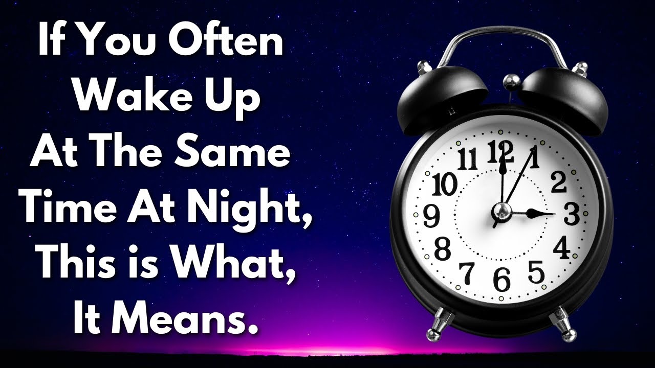 Do You Often Wake Up Between 3 AM and 5 AM? Here Is What It Means - YouTube