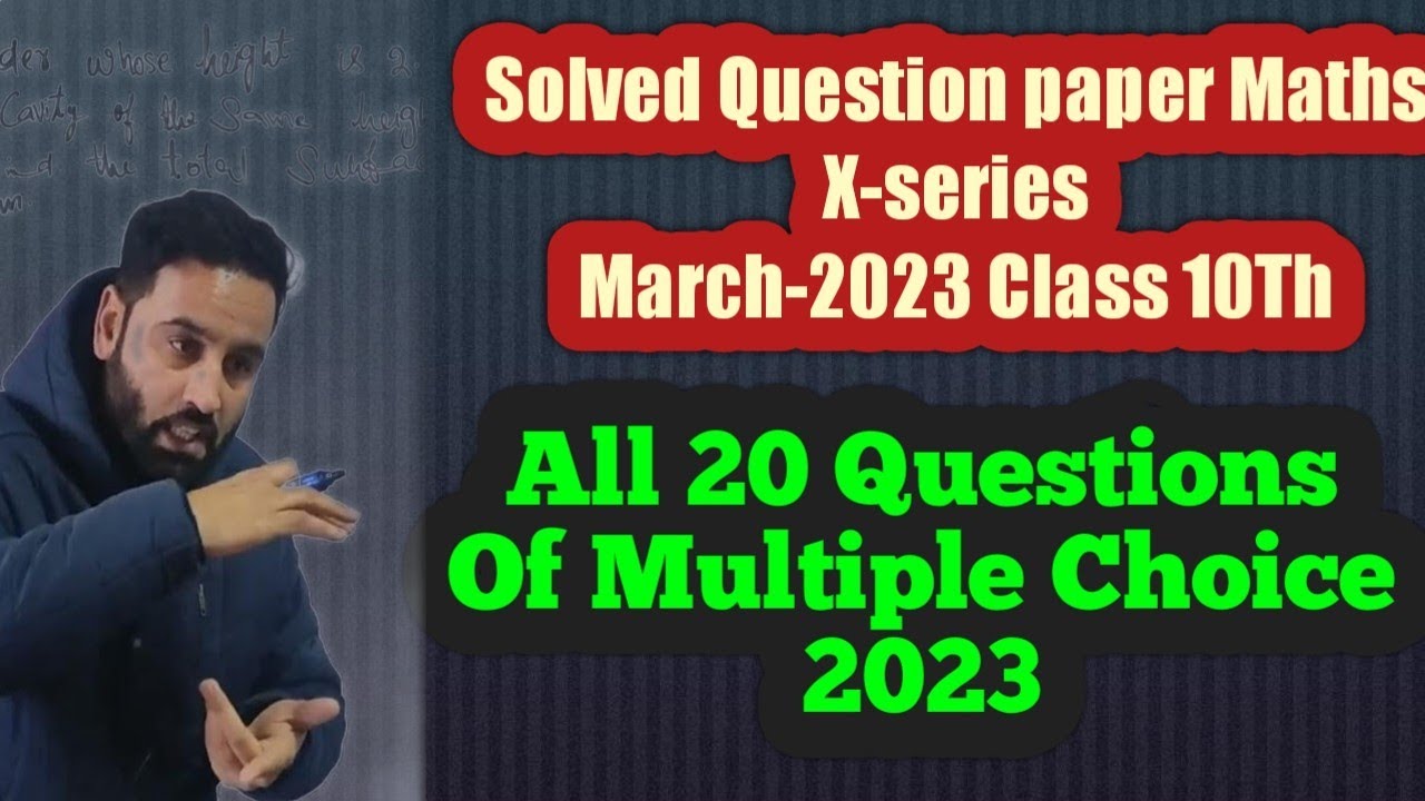 previous year maths question paper class 10 jkbose | jkbose model paper ...