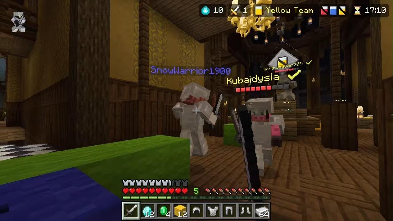 Minecraft Bedwars | More Games In The Manor - YouTube