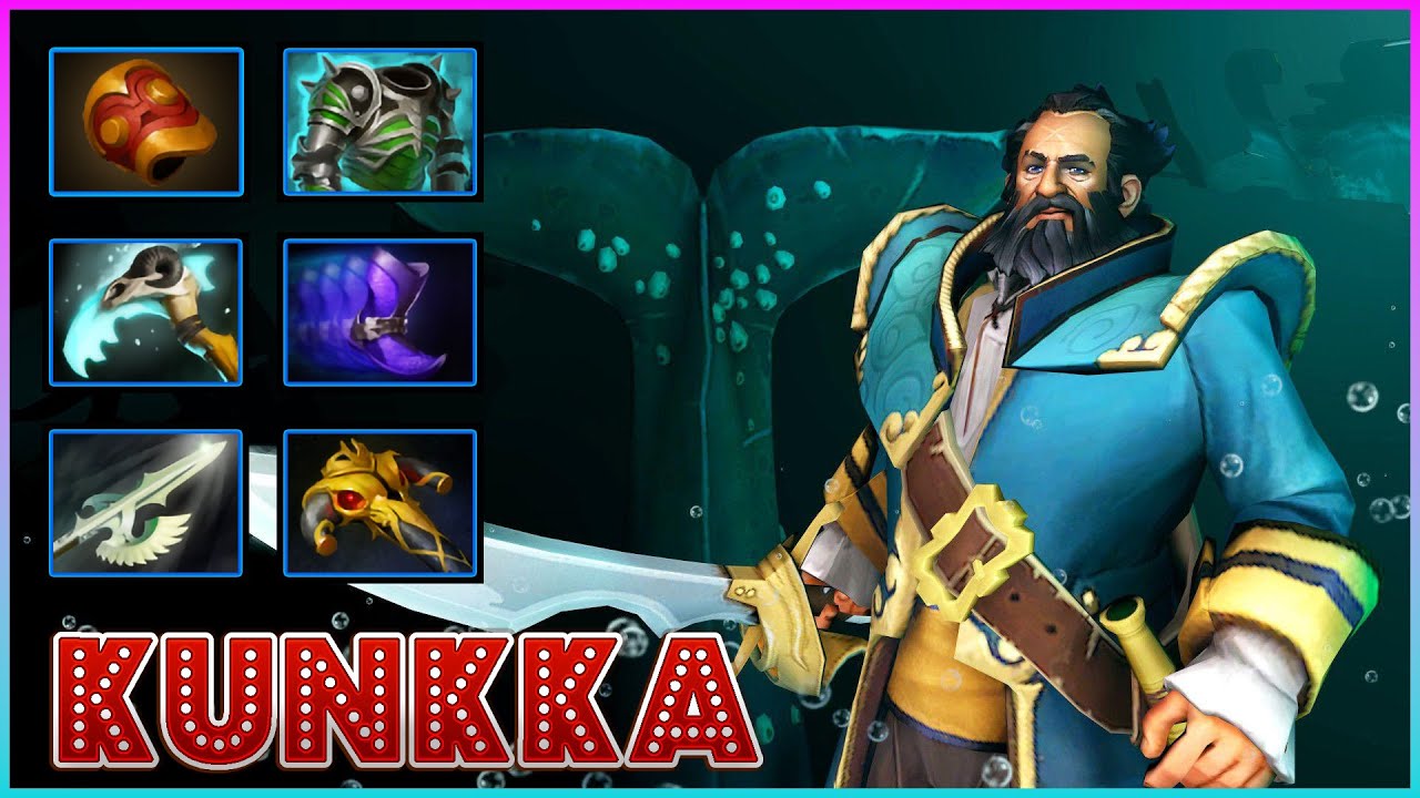 Kunkka - Dota 2 Gameplay [Pro League] - YouTube