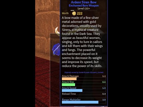 ARCANE ODYSSEY! king calvus SIREN BOW cheese - YouTube
