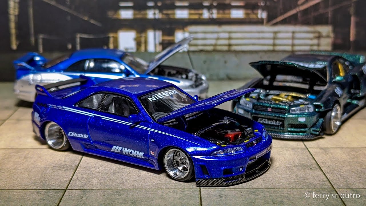 Mini GT x Kaido House No. 089 Nissan Skyline GT-R (R33) Kaido Works V2 ...
