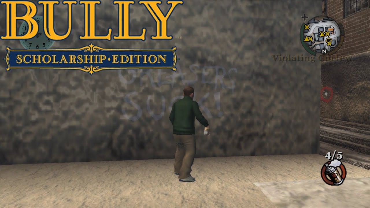 Bully: Scholarship Edition - Mission #40 - Tagging - YouTube