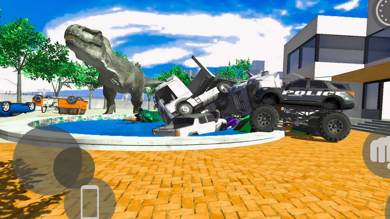 Dinosaur vs moster police car and new all cheat codes new update ss ...