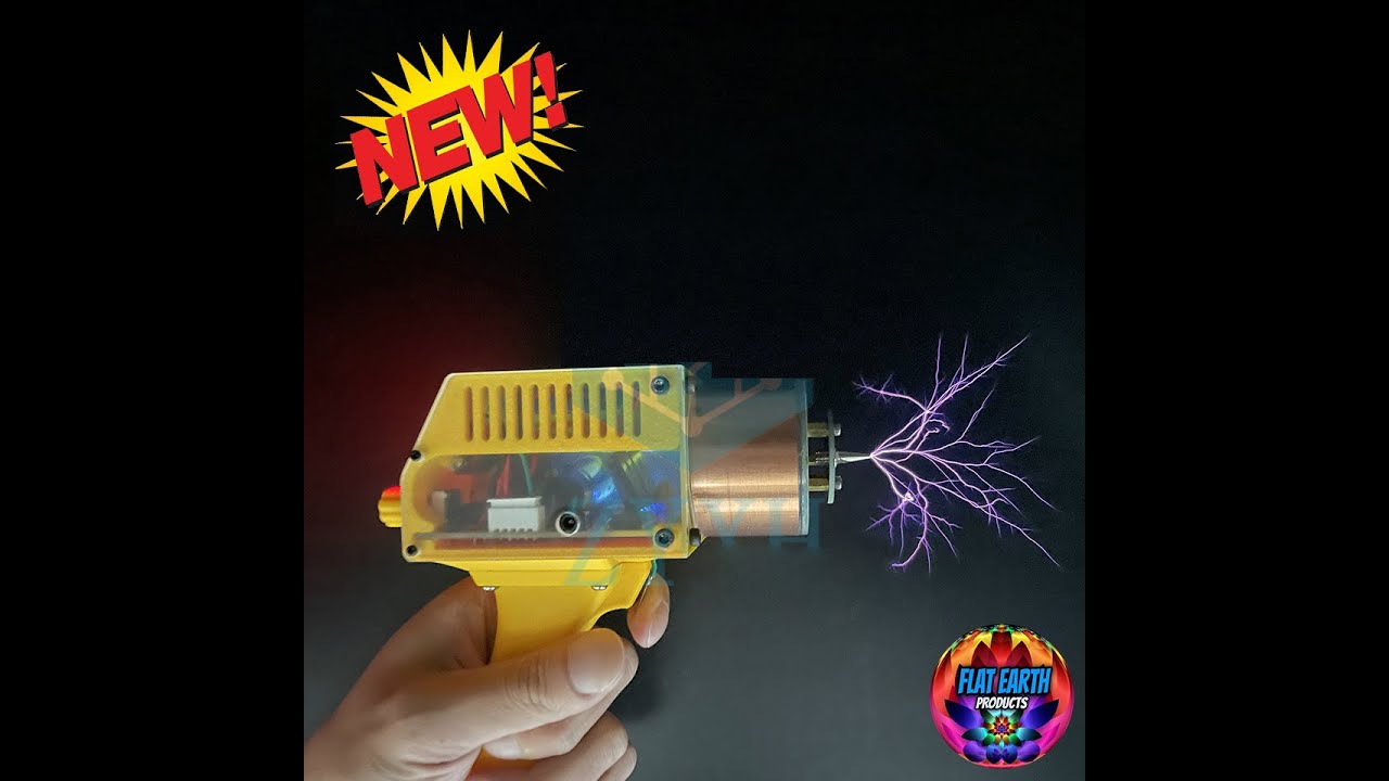 Portable Hand-held Tesla Coil Arc Gun Device Electric Auto Firing ...