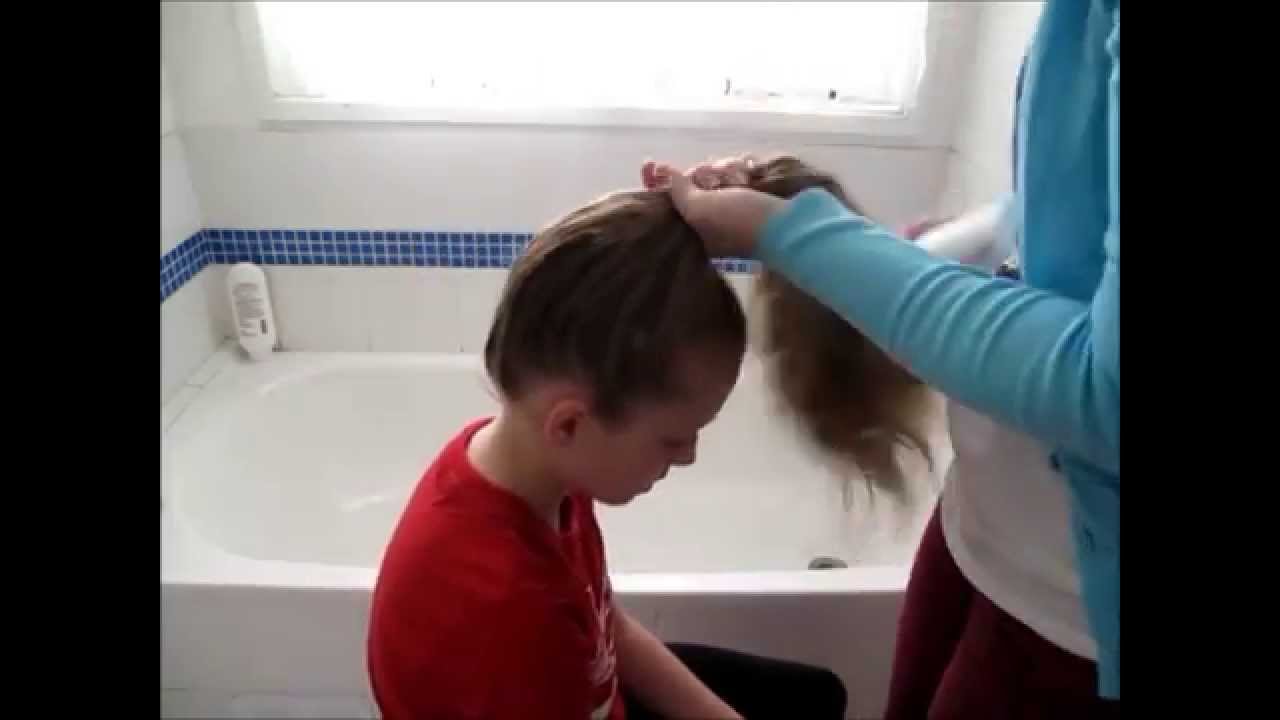 How to do a high neat ponytail for dance performances pt 1 - YouTube